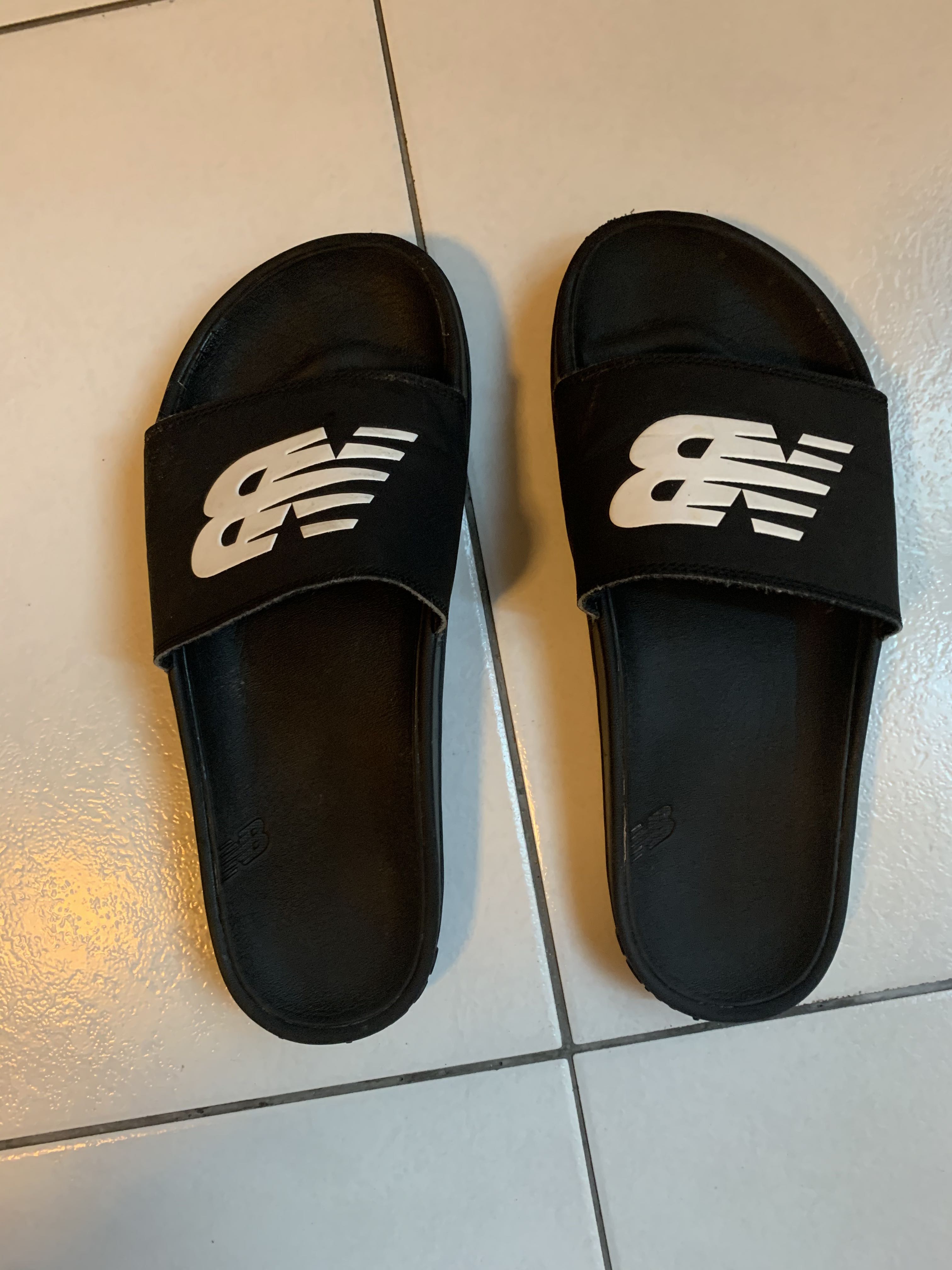 New balance 200 slide sandals, Men's Fashion, Footwear, Flipflops and ...