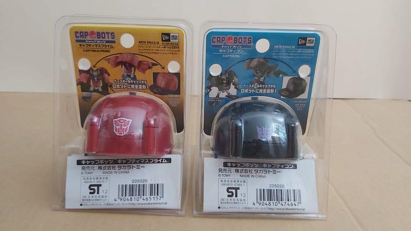 New ERA Transformers Cap Bots 一對 Captimus Capticon 司令官 柯柏文 Optimus ...