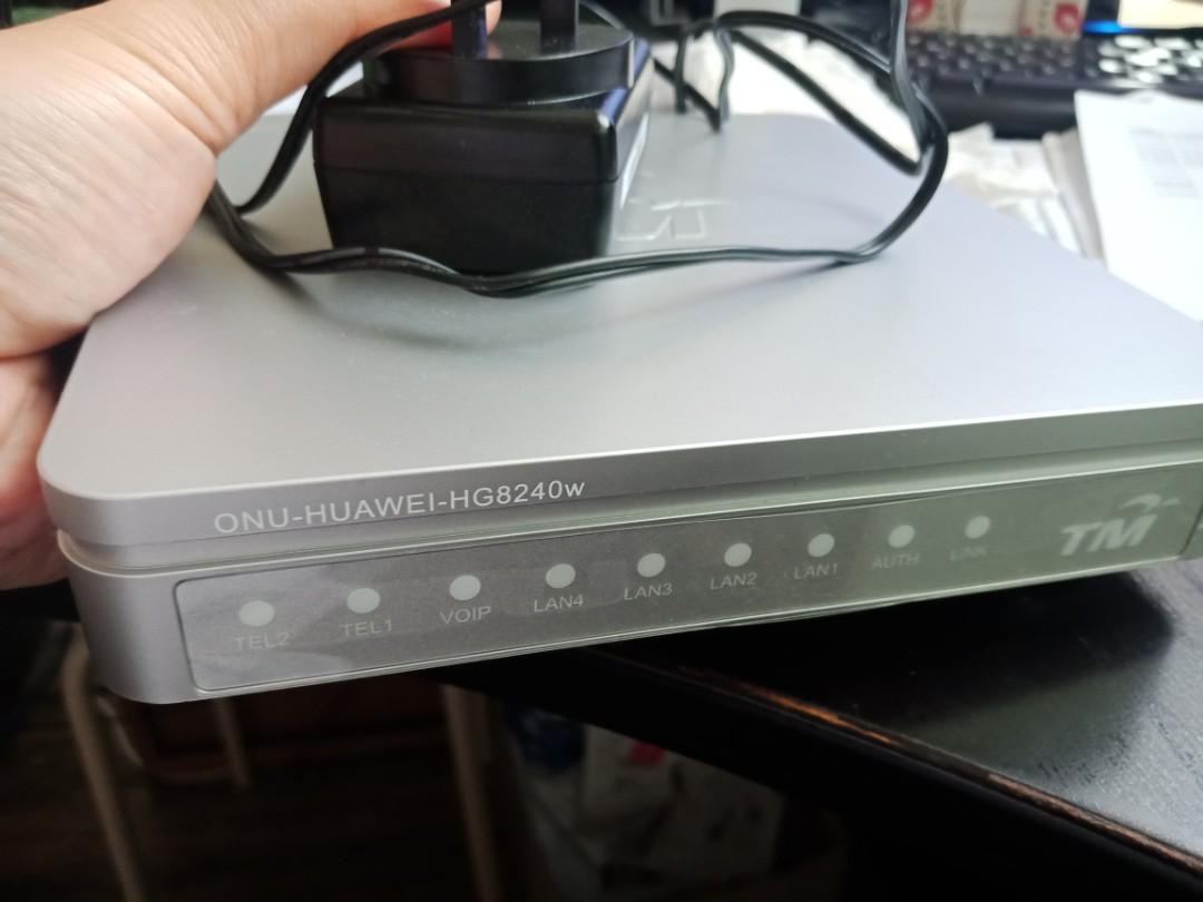 Original TM Unifi Fiber Modem, Computers & Tech, Parts & Accessories ...