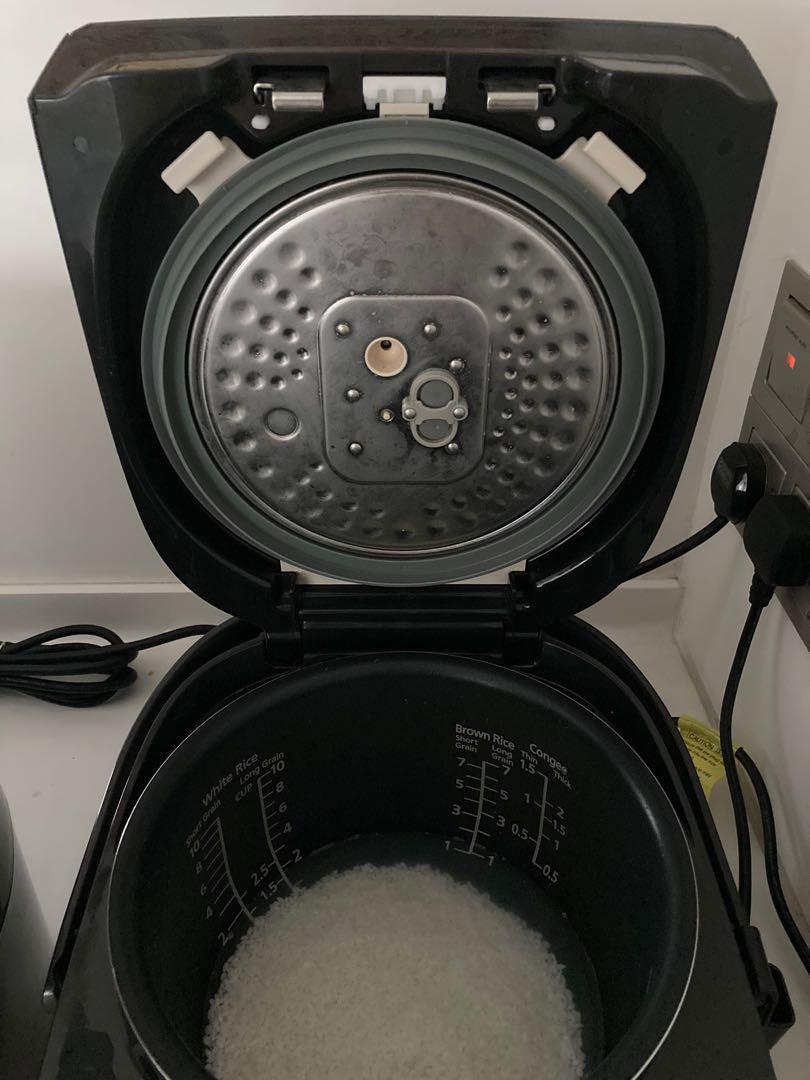 Panasonic IH rice cooker for Max 10cups, TV & Home Appliances, Kitchen ...