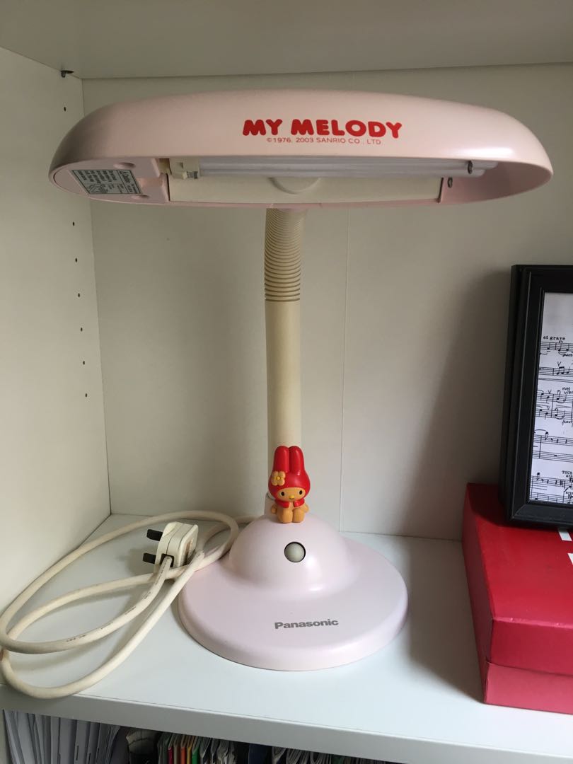 Panasonic my melody study lamp, Furniture & Home Living, Furniture ...