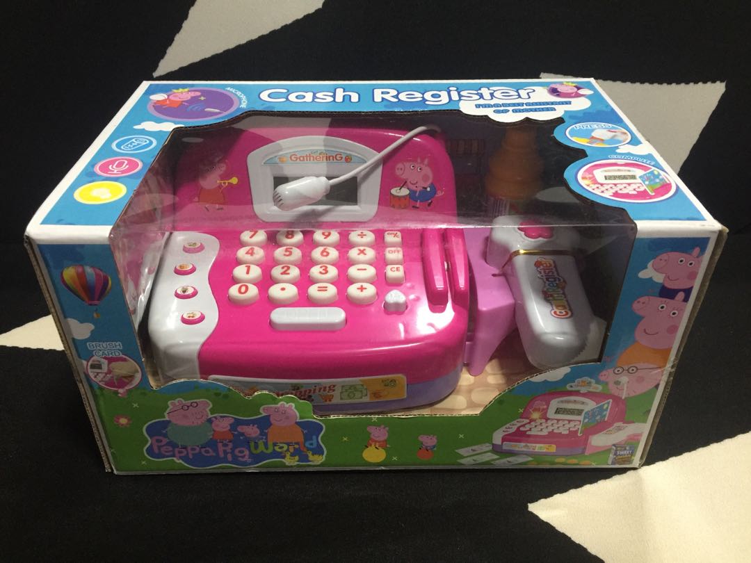 Peppa pig Cashier for kids, Hobbies & Toys, Toys & Games on Carousell