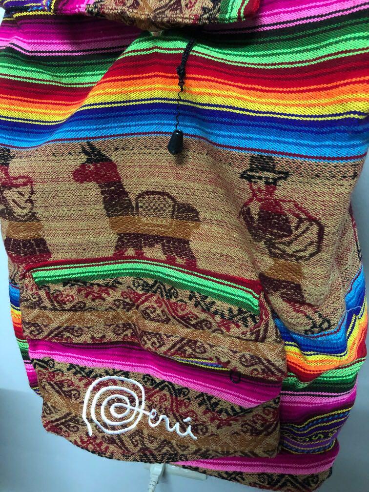 Peruvian backpack, Women's Fashion, Bags & Wallets, Backpacks on Carousell