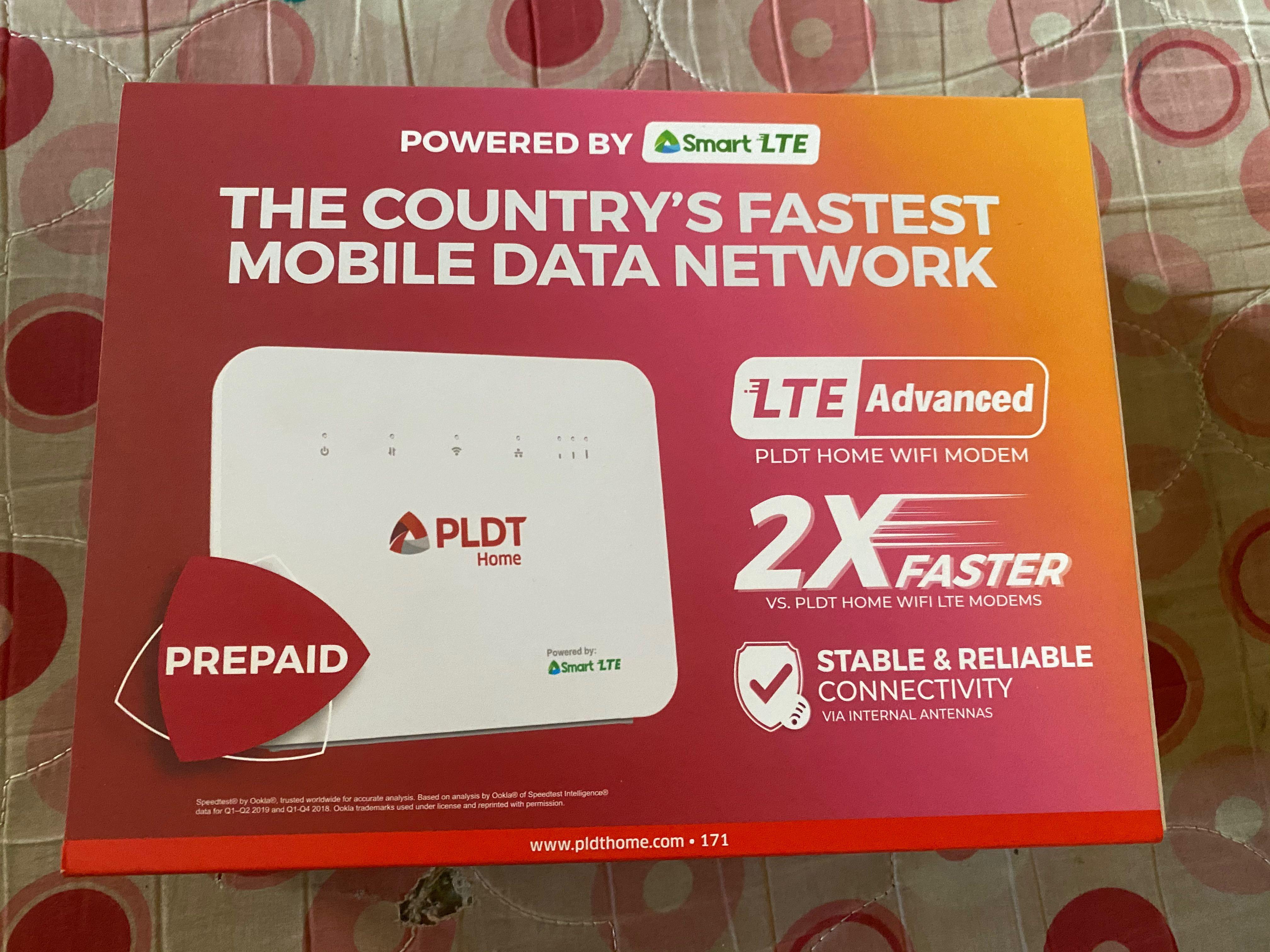 Pldt Boosteven R281 LTE-A Home Wifi, Computers & Tech, Parts ...