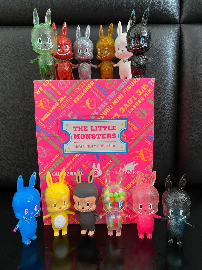Popmart Labubu Mini The Monster series 1 and Popmart Labubu Mini The ...