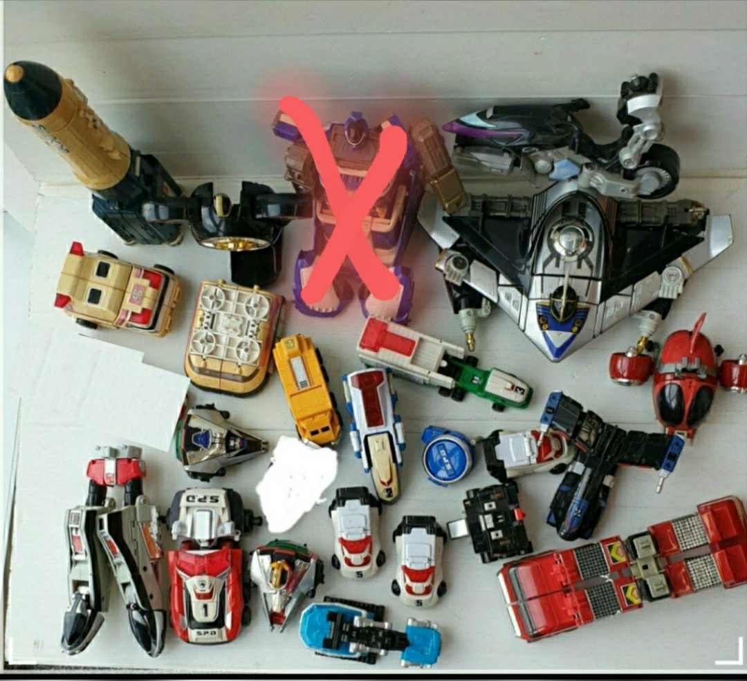 Power ranger megazord spare parts lot 3, Hobbies & Toys, Toys & Games ...
