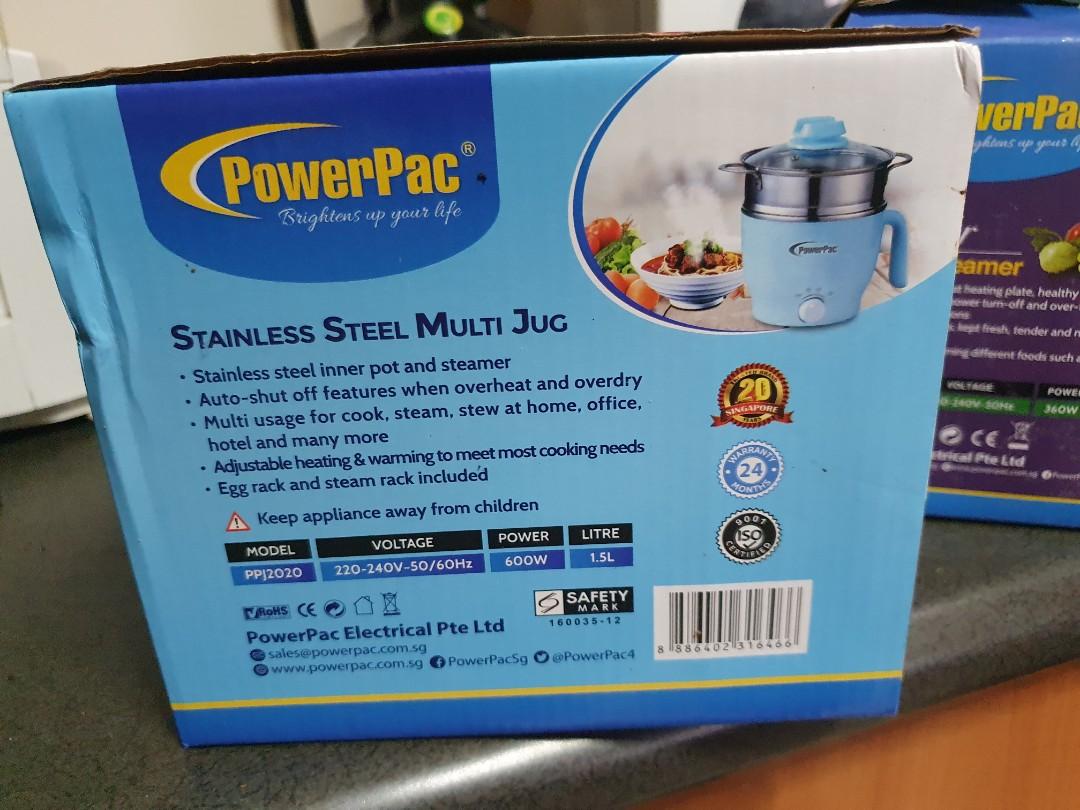 PowerPac electric Multi Jug, TV & Home Appliances, Kitchen Appliances ...