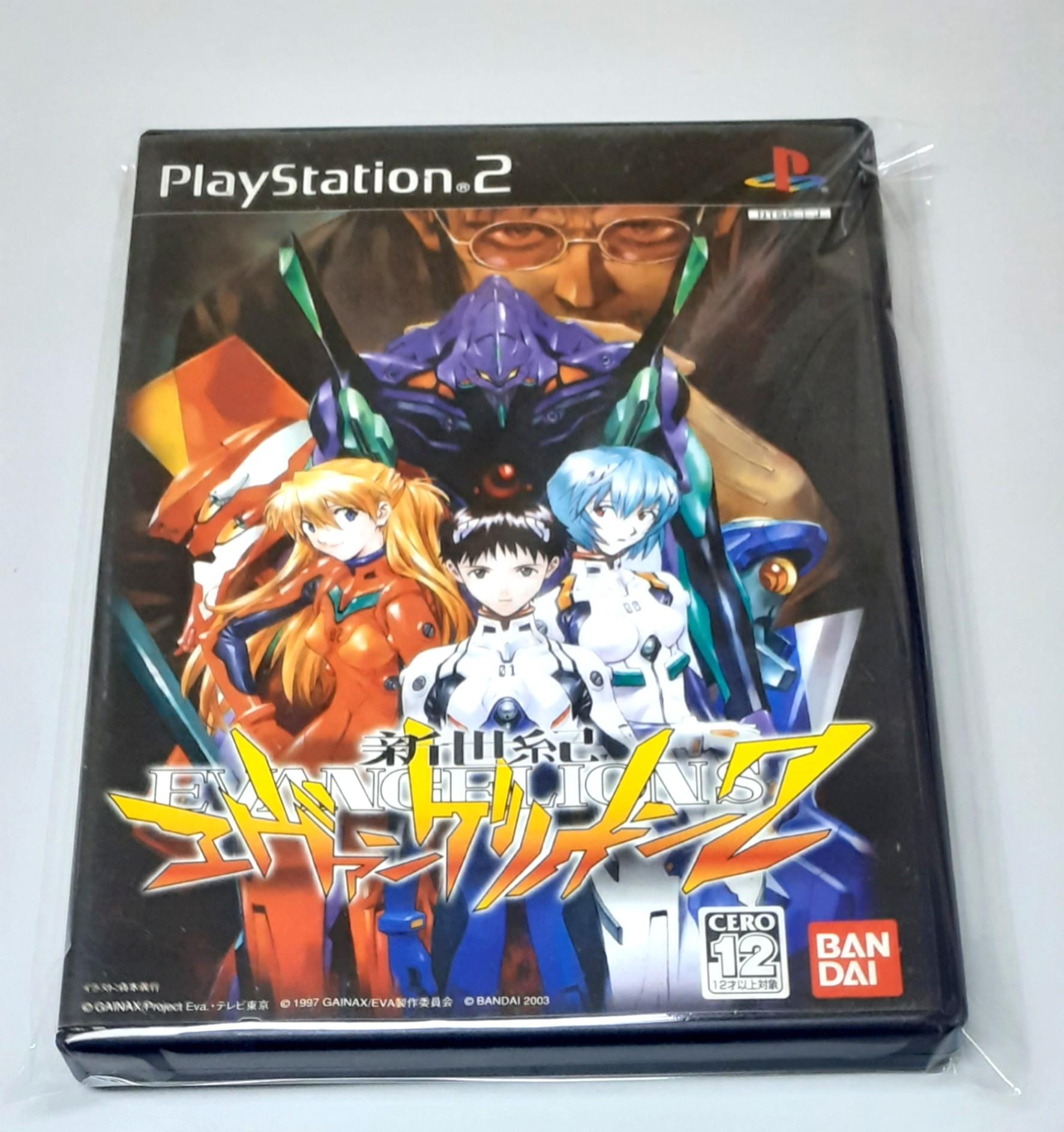PS2 Neon Genesis Evangelion 2, 遊戲機, 遊戲機遊戲, PlayStation - Carousell