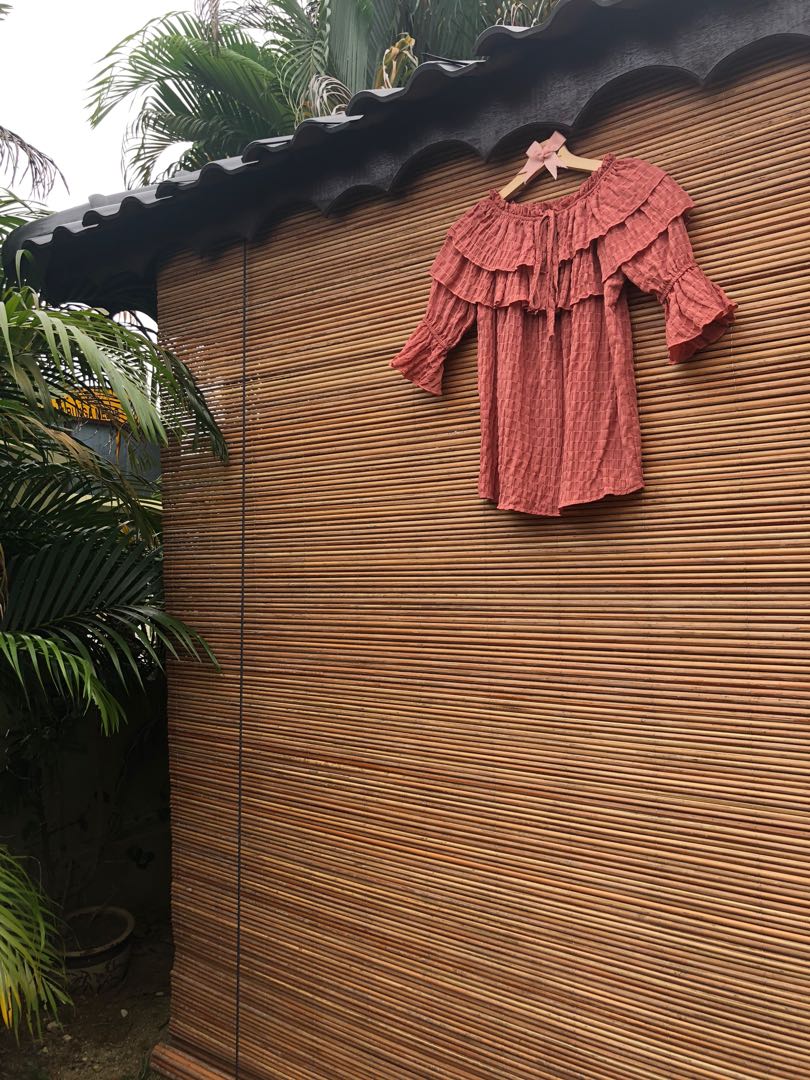 Ruffle Cute Top, Women's Fashion, Tops, Blouses on Carousell