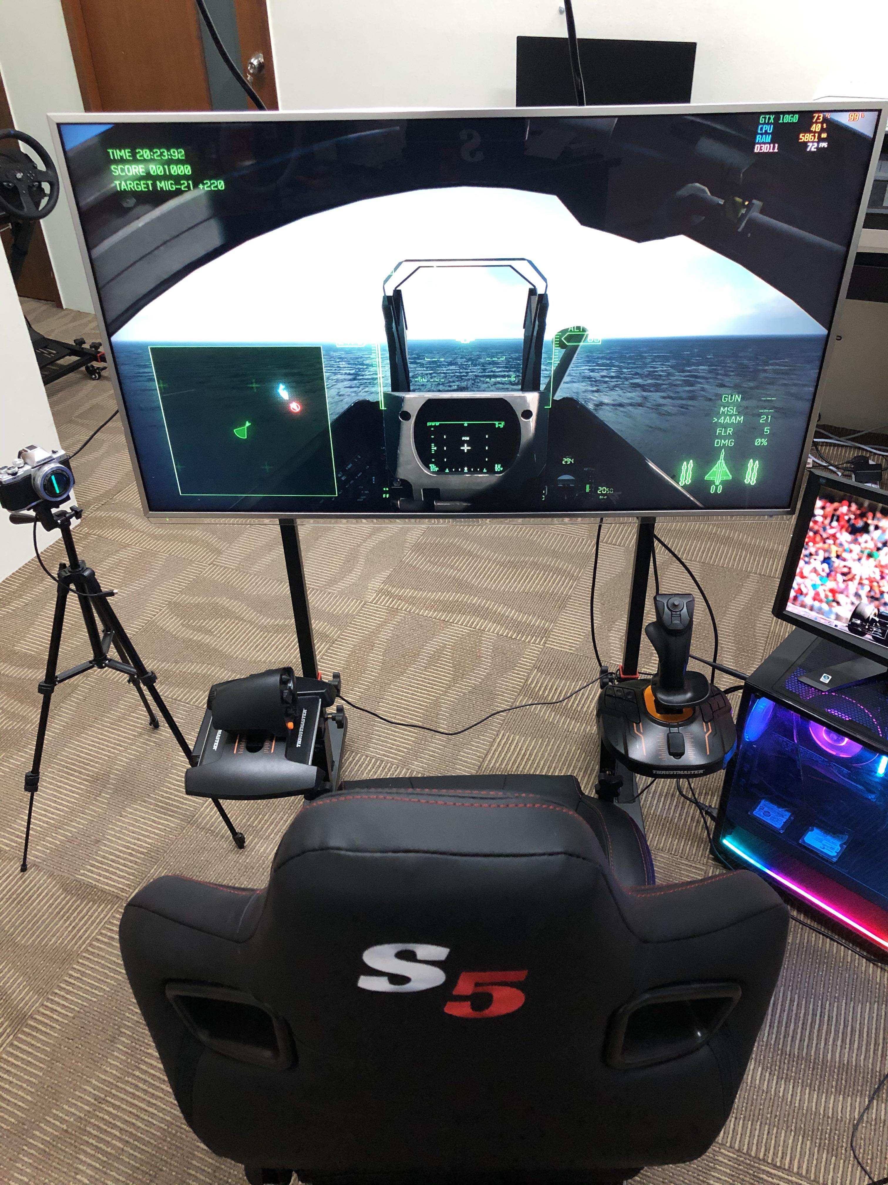 S5 Driving Simulator Rig / driving simulator wheelstand (PROMO) / S5 ...
