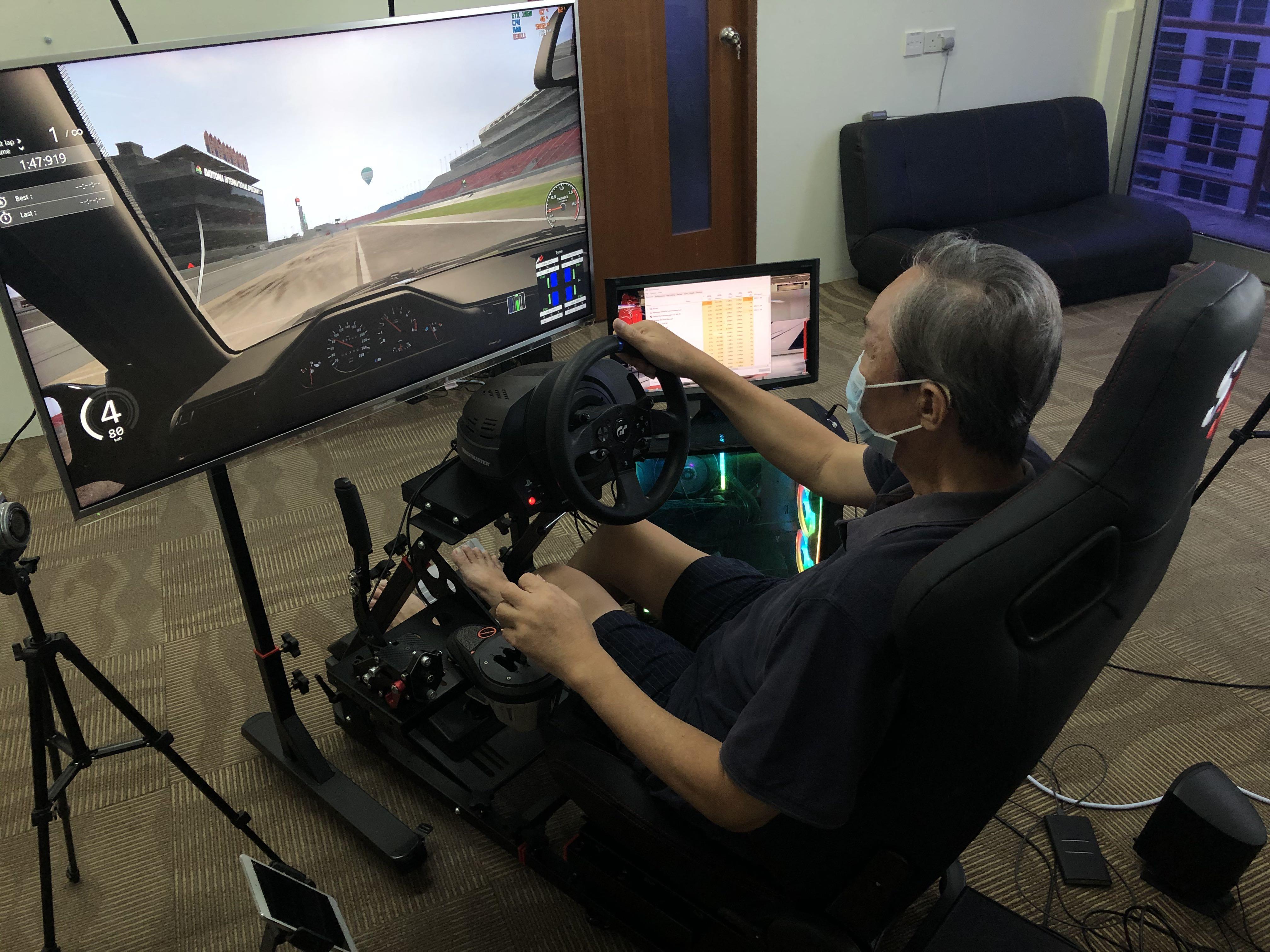 S5 Driving Simulator Rig / driving simulator wheelstand (PROMO) / S5 ...