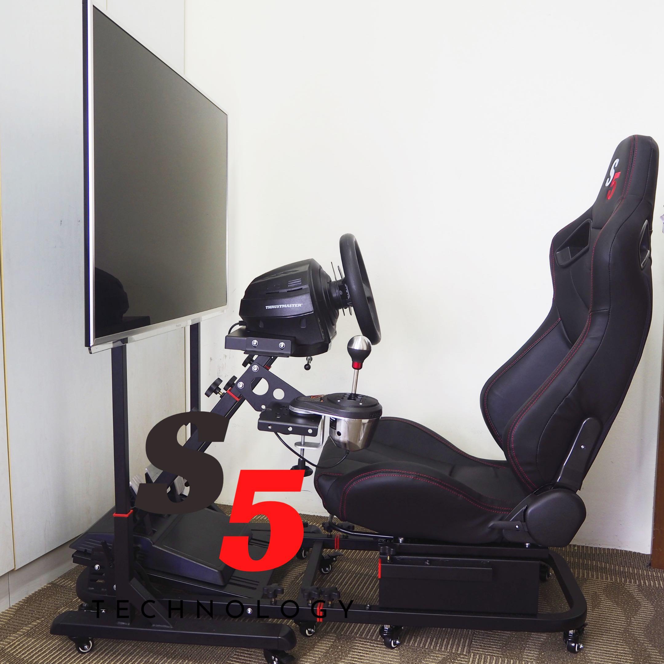 S5 Driving Simulator Rig / driving simulator wheelstand (PROMO) / S5 ...