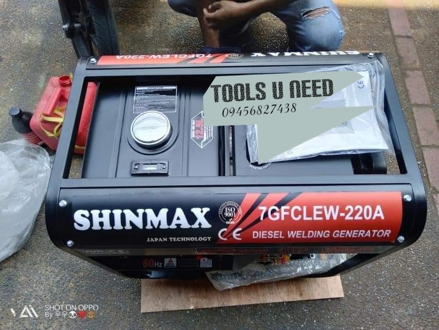 SHINMAX WELDING GENERATOR, Commercial & Industrial, Construction Tools ...