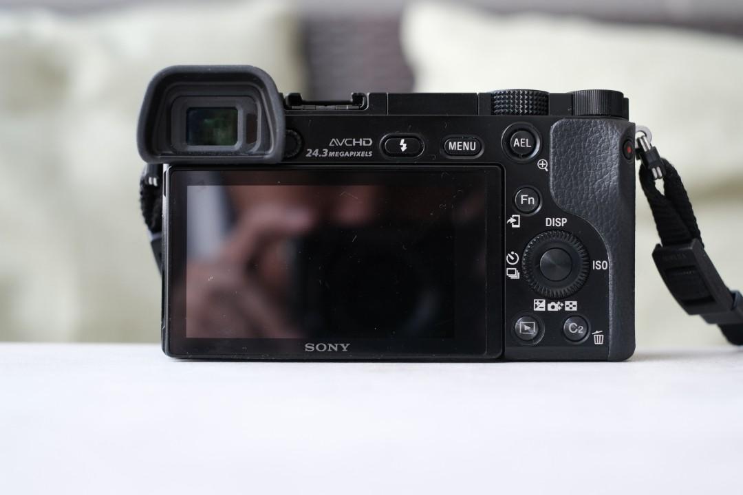 Sony Alpha 6000 Mirrorless Camera, Photography, Video Cameras on Carousell