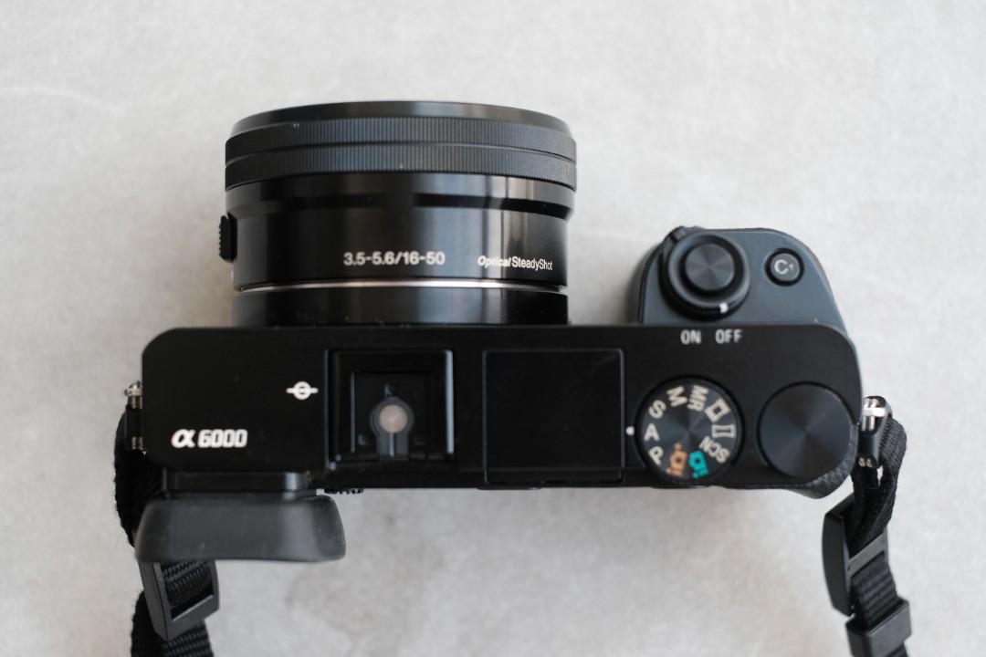 Sony Alpha 6000 Mirrorless Camera, Photography, Video Cameras on Carousell