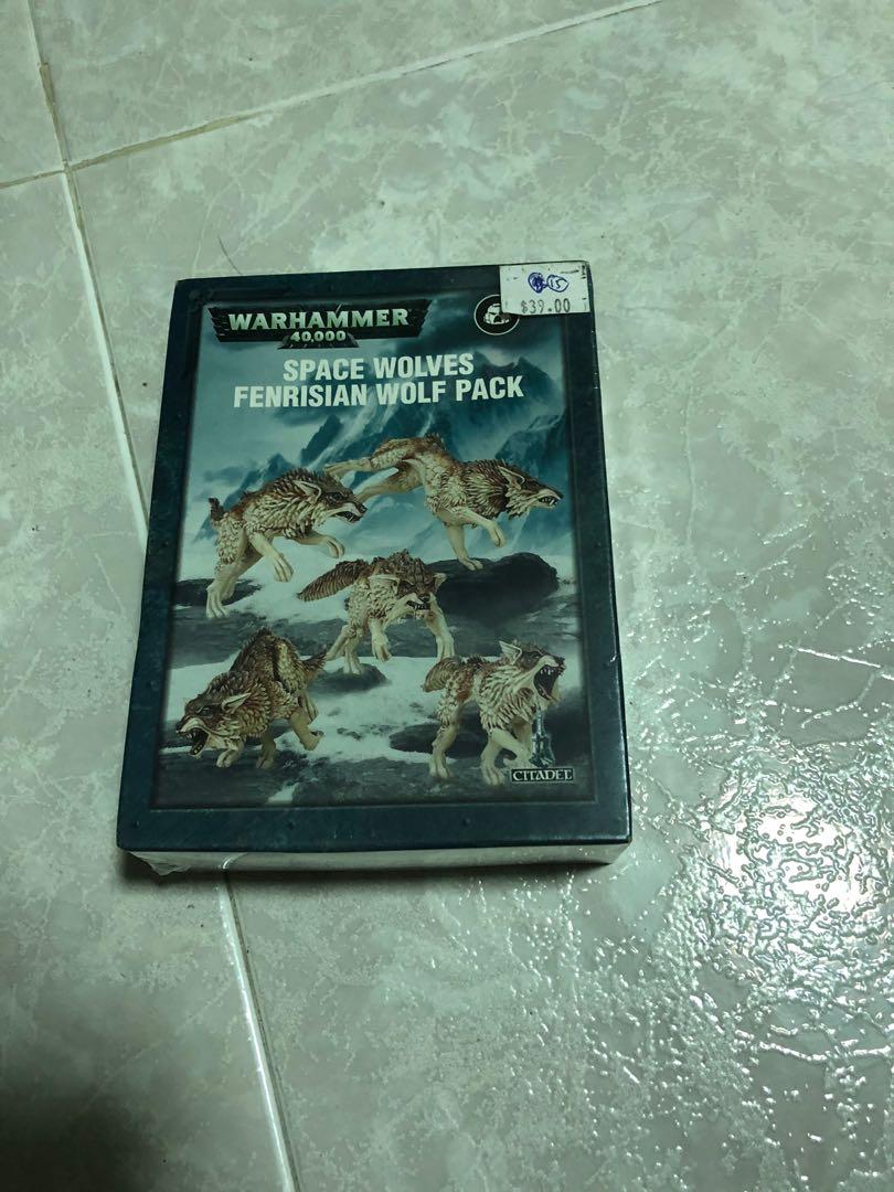 Warhammer 40k Space wolves fenrisian wolf pack, Hobbies & Toys, Toys ...
