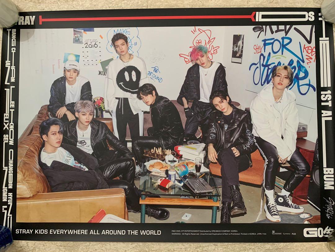 Stray Kids Go Live Poster ROLLED, Hobbies & Toys, Memorabilia ...
