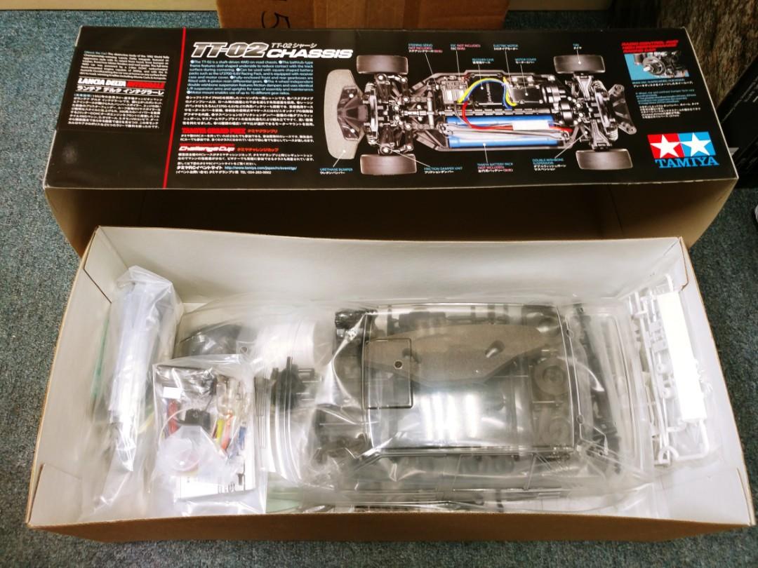 Tamiya 58570 TT02 Lancia Delta Integrale, 興趣及遊戲, 收藏品及紀念品, 明星周邊 - Carousell