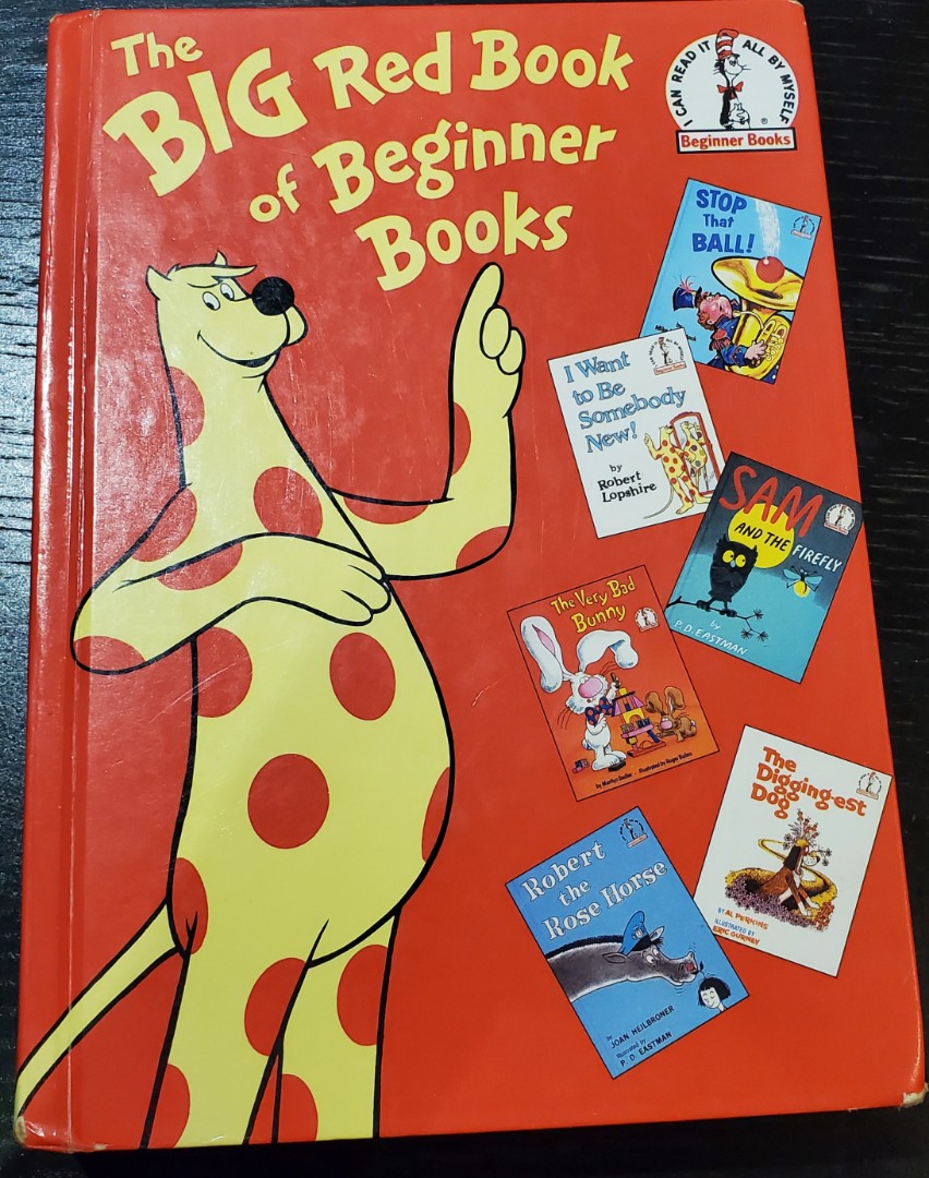 The Big Red Book of Beginner Books, 興趣及遊戲, 書本 & 文具, 小朋友書 - Carousell