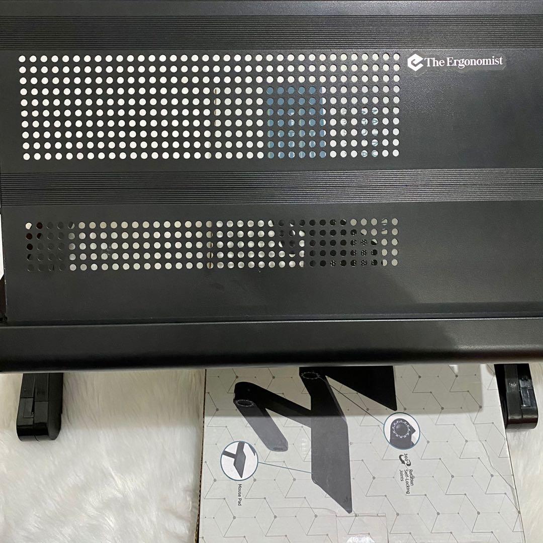 THE ERGONOMIST Smart Multifunction Laptop Table with Mouse Pad ...