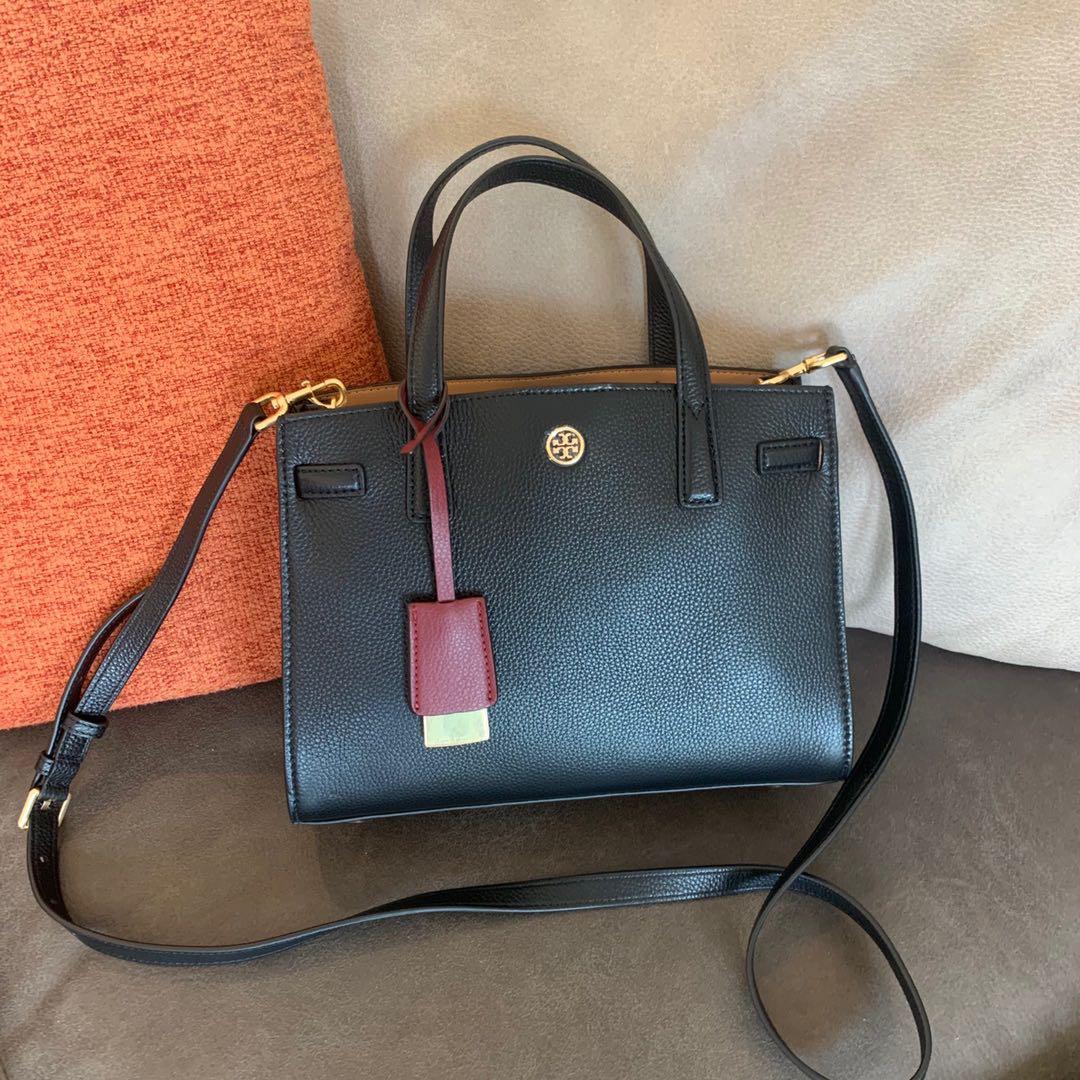 Tory Burch Walker Small Satchel, Women's Fashion, Bags & Wallets, Tote ...