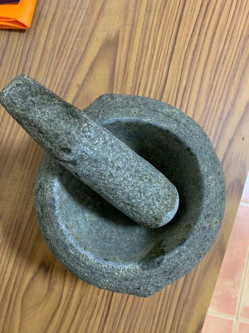 Traditional stone pounder, Furniture & Home Living, Kitchenware ...
