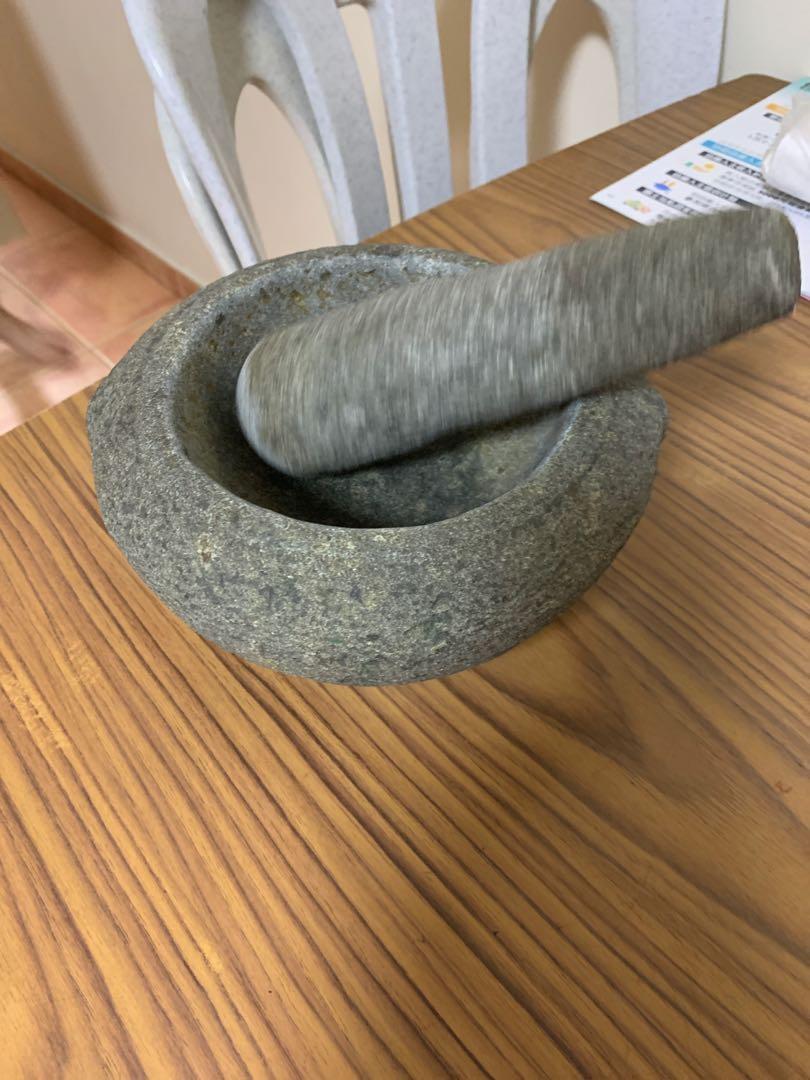 Traditional stone pounder, Furniture & Home Living, Kitchenware ...