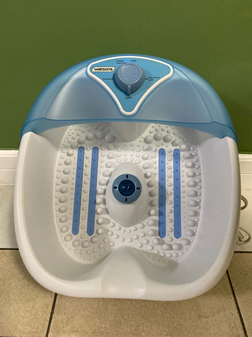 Watson’s Bubble Foot Spa Massager, Health & Nutrition, Massage Devices ...