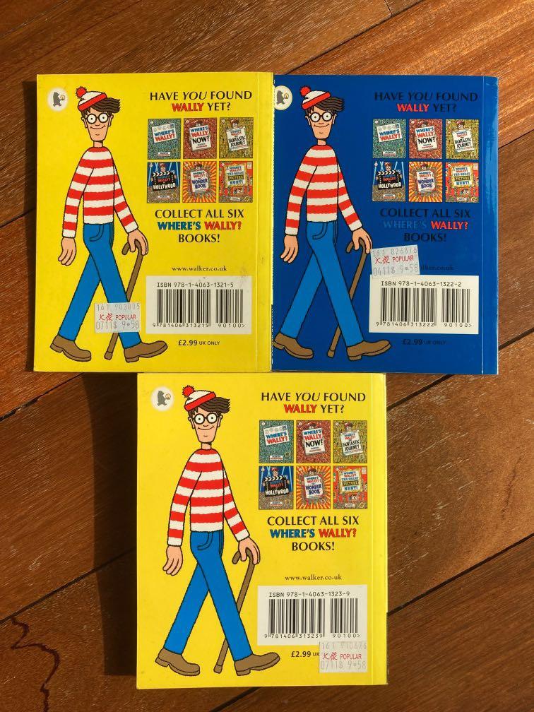 Where’s Wally Books, Hobbies & Toys, Books & Magazines, Fiction & Non ...