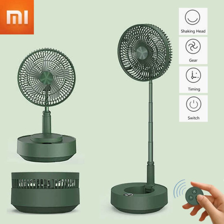 Xiaomi EDON Folding Standing Fan Remote Control camping, TV & Home Appliances, TV ...