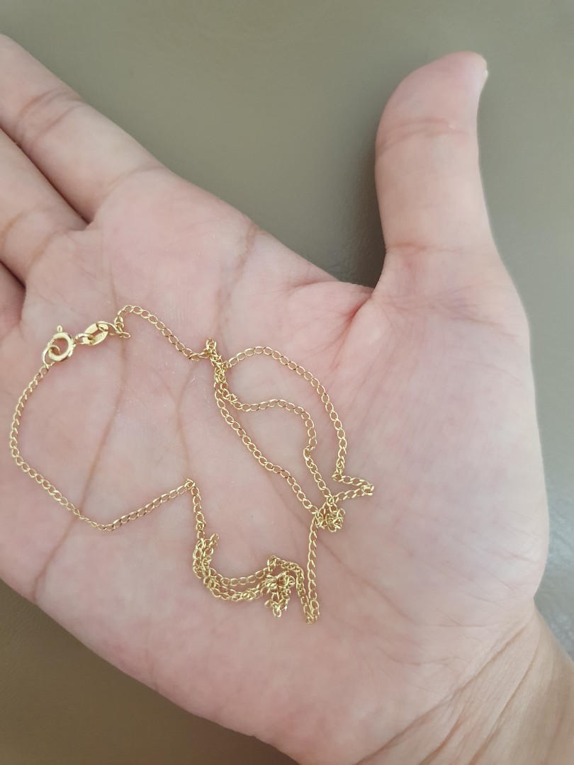 Saudi Gold 18k chain, Women's Fashion, Jewelry & Organizers, Necklaces ...