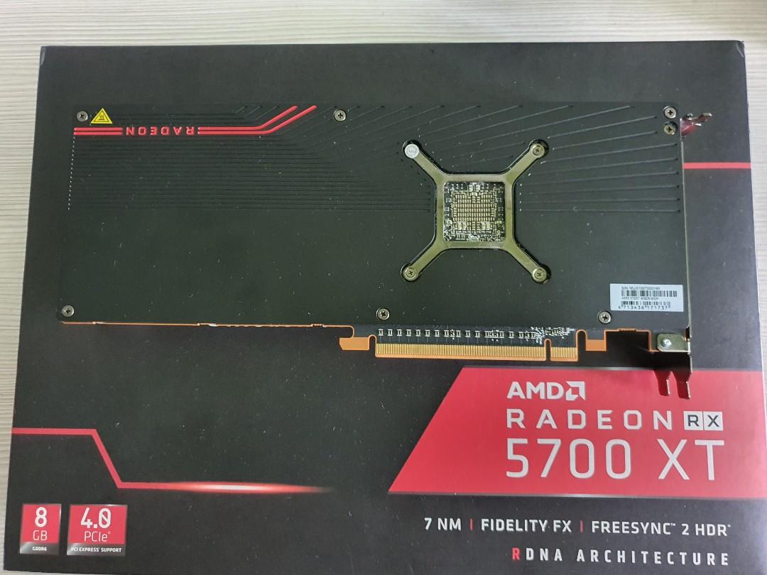 AMD RX 5700XT PowerColor Reference Card, Computers & Tech, Parts ...