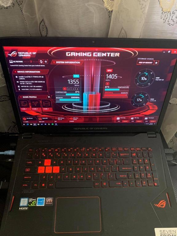 Asus ROG Strix GL702VM, Computers & Tech, Laptops & Notebooks on Carousell