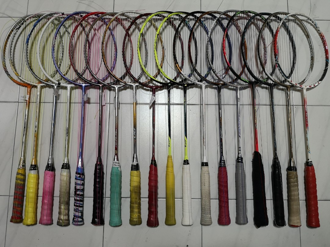 Badminton Racket stringing, Sports, Sports & Games Equipment on Carousell