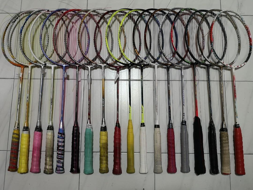 Badminton Racket stringing, Sports, Sports & Games Equipment on Carousell