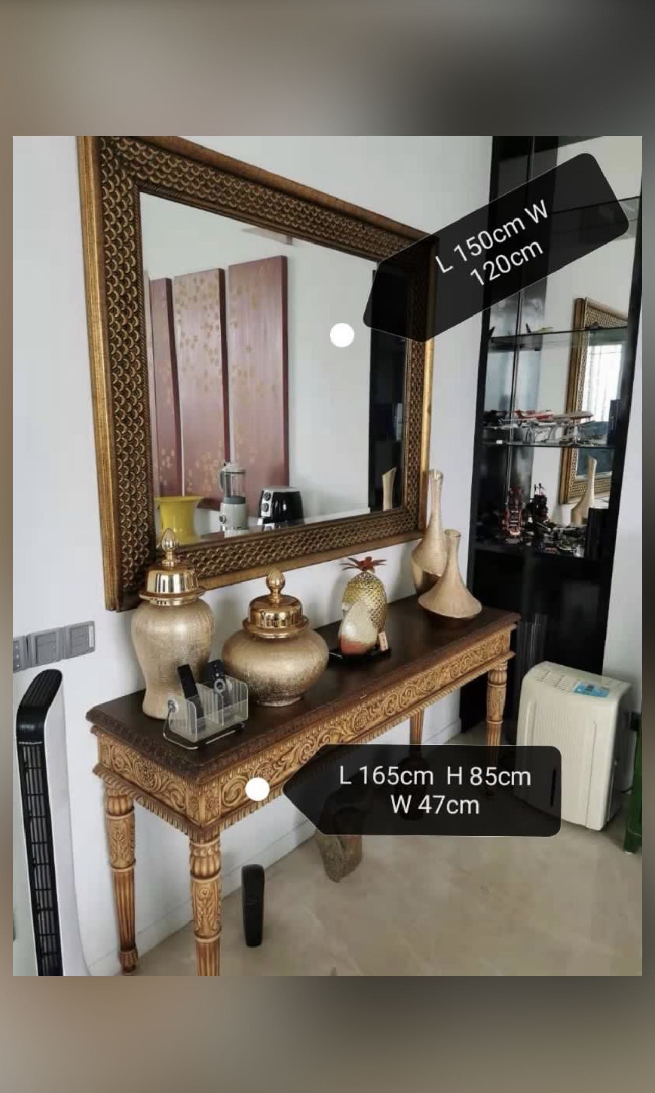 beautiful console table, Furniture & Home Living, Furniture, Tables ...