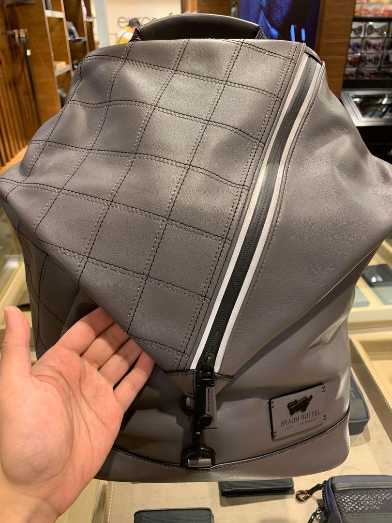 Braun Buffel Full Leather Backpack, Computers & Tech, Parts ...