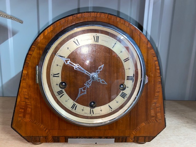 BRAVINGTONS ART DECO WESTMINSTER CHIME STRIKING CLOCK, Hobbies & Toys ...