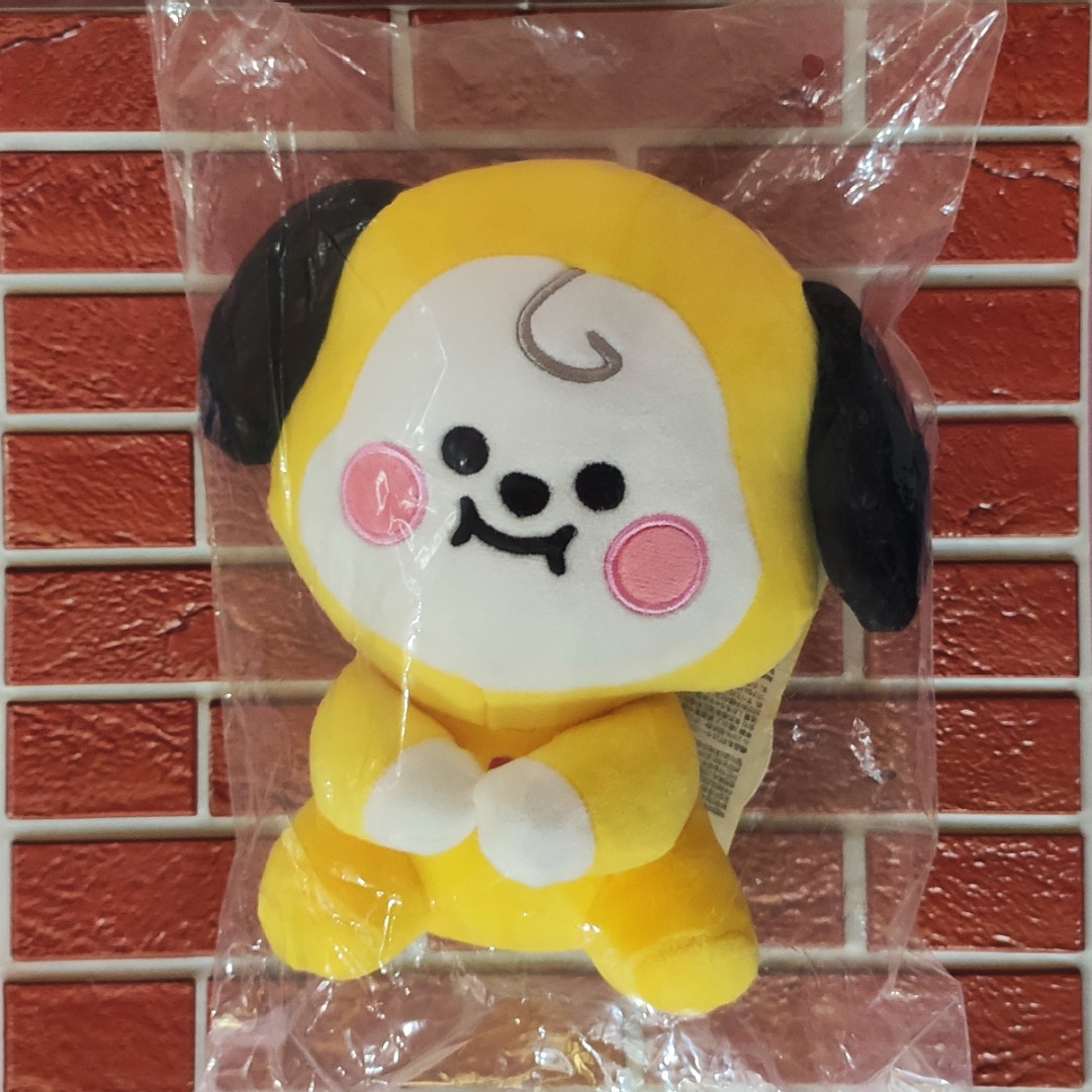 BT21 Chimmy seated doll plushie, Hobbies & Toys, Memorabilia & Collectibles, K-Wave on Carousell