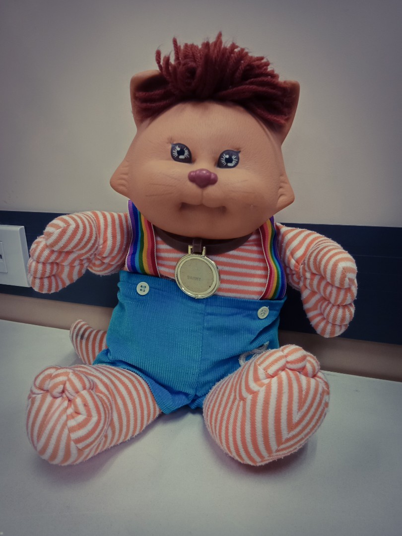 Cabbage Patch Kids Koosa Cat & Glo Worm, Hobbies & Toys, Toys & Games ...