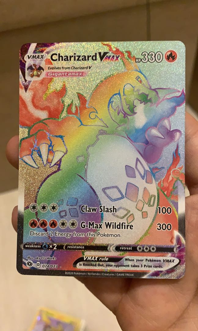 Champion’s Path Charizard Vmax, Toys & Games, Board Games & Cards on ...