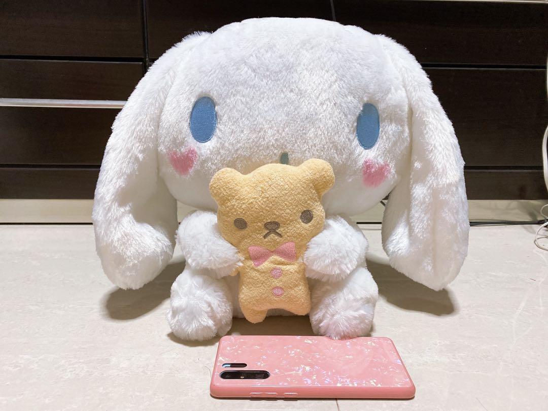 Cinnamoroll plush toy with sad brown bear, Hobbies & Toys, Toys & Games ...
