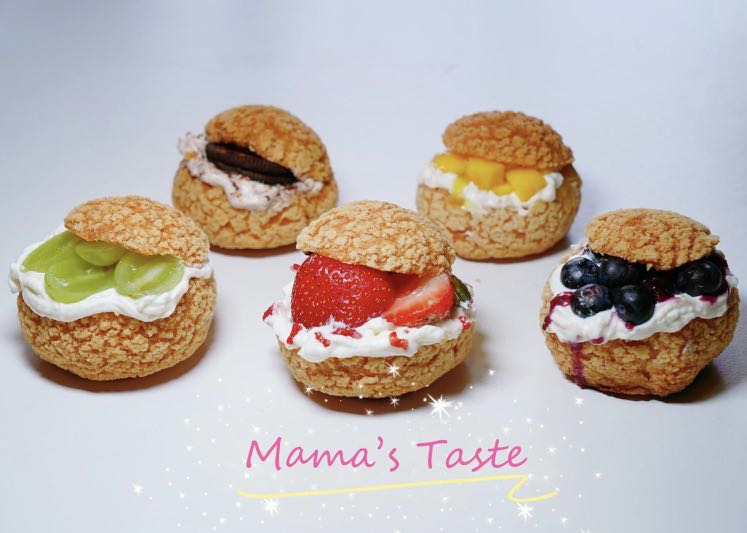 Crispy Cream Puff (Choux au craquelin), Food & Drinks, Baked Goods on ...