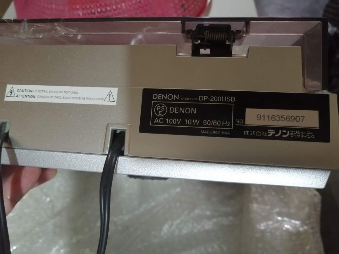 Denon DP-200 Turntable 100v 50/60hz, Hobbies & Toys, Music & Media, CDs ...