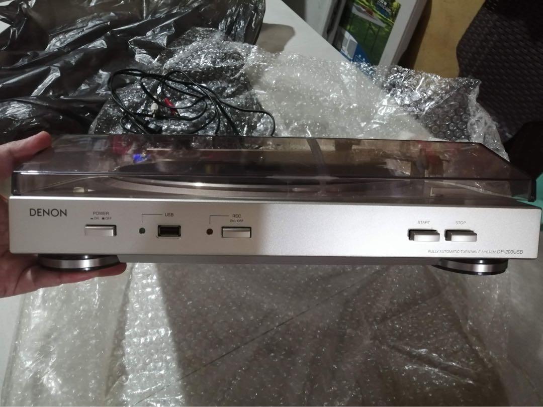 Denon DP-200 Turntable 100v 50/60hz, Hobbies & Toys, Music & Media, CDs ...