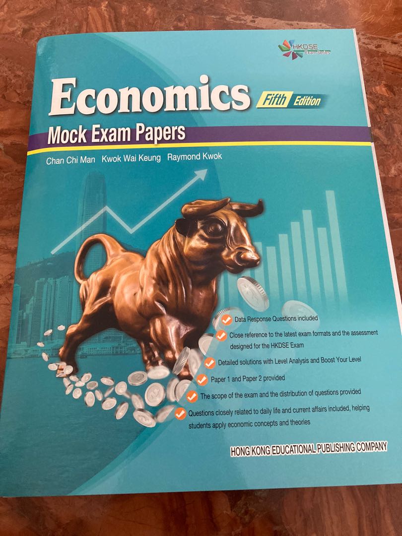DSE Econ Mock Exam Paper, 興趣及遊戲, 書本 & 文具, 教科書 - Carousell