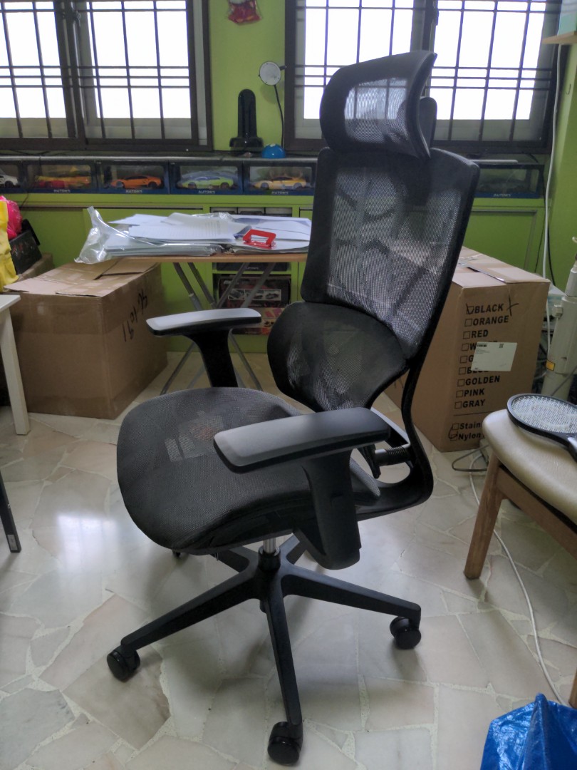 Ergonomics Office Chair (sitzone), Furniture & Home Living, Furniture ...