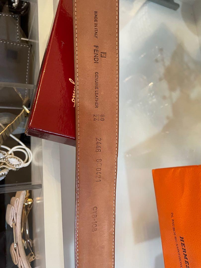 Fendi Monogram Belt, Luxury, Bags & Wallets, Others on Carousell