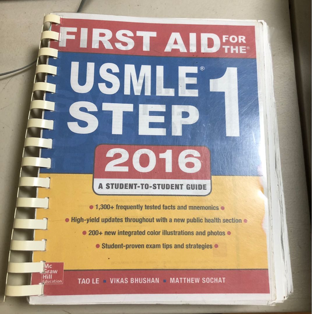 FIRST AID USMLE STEP 1, Hobbies & Toys, Books & Magazines, Religion ...