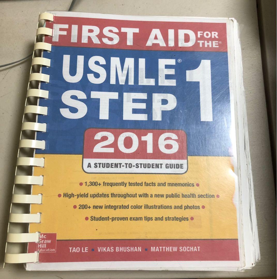 FIRST AID USMLE STEP 1, Hobbies & Toys, Books & Magazines, Religion ...